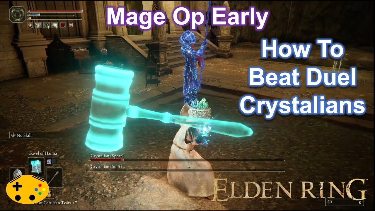 How Can A Mage Beat The Crystalian Spear And Crystalian Staff [Elden ...