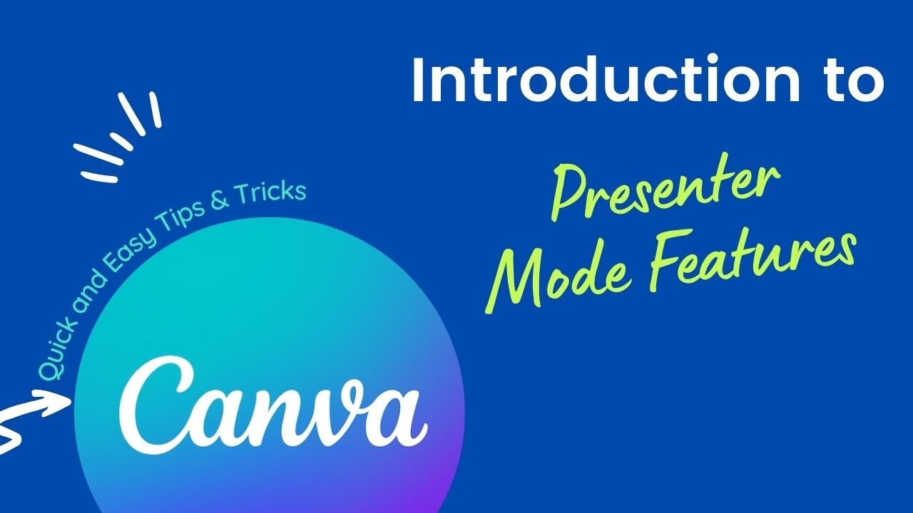41. Presenter Mode Additional Features in Canva - YouTube