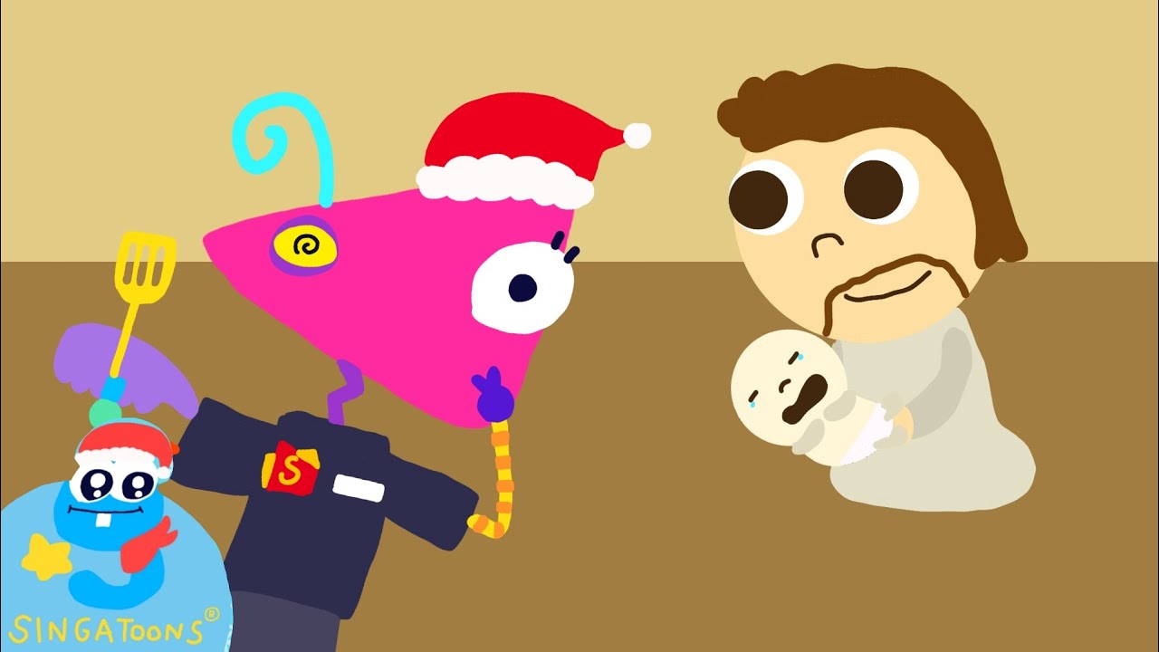 Away In The Manger | With TADC | Christmas Songs | SINGATOONS - YouTube