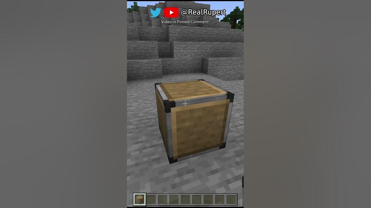 How to get the Allow Block in Minecraft Bedrock - YouTube