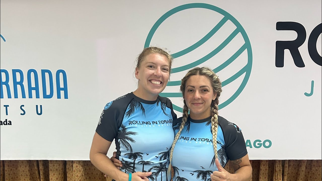 I got to roll black belt Nikki Preisinger 🖤🖤 #rollingintobago #bjj # ...