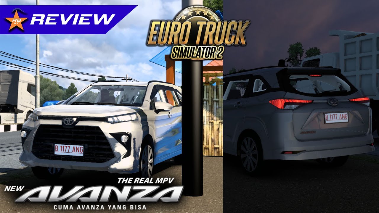 MOD TOYOTA AVANZA & VELOZ BY BINTANG DYNI | Review Mod ETS 2 - YouTube