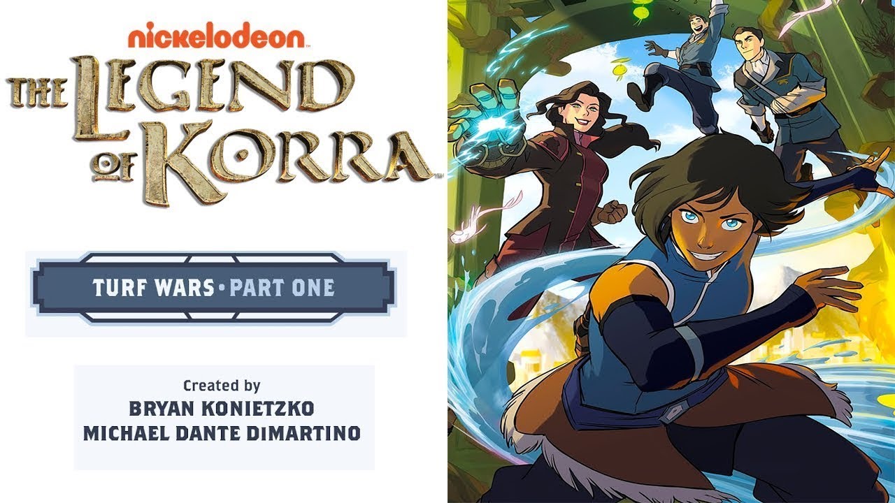 Turf War || Book 1 - Part 1 || The Legend of Korra Comic Series - YouTube