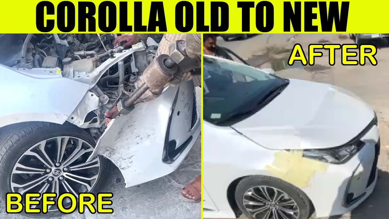 Corolla Restored! Full Body Makeover - YouTube
