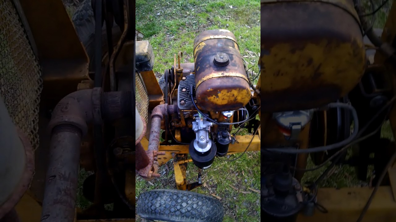 Cub Cadet 70 with creeper gear - YouTube