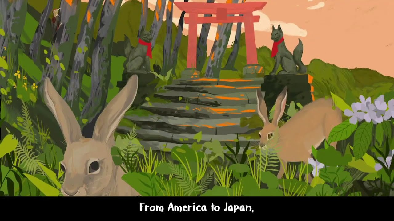 Leap, Hare, Leap! by Dom Conlon & Anastasia Izlesou - YouTube