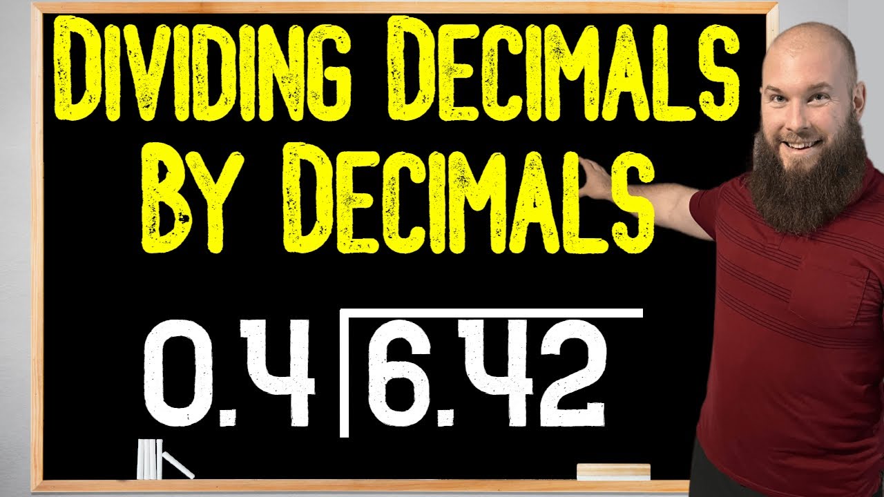How To Divide A Decimal By A Decimal | Dividing A Decimal By A Decimal ...