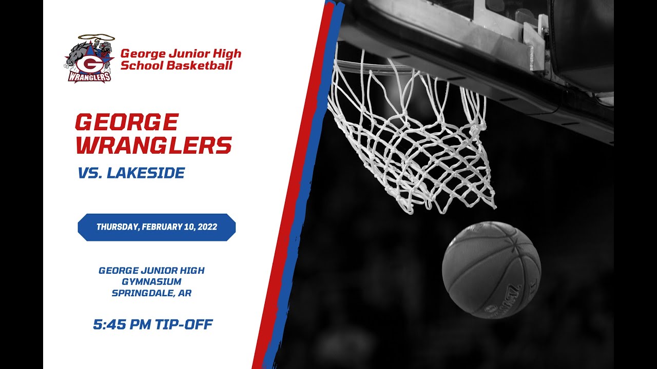 George Junior High School Girls Basketball | George vs. Lakeside - YouTube