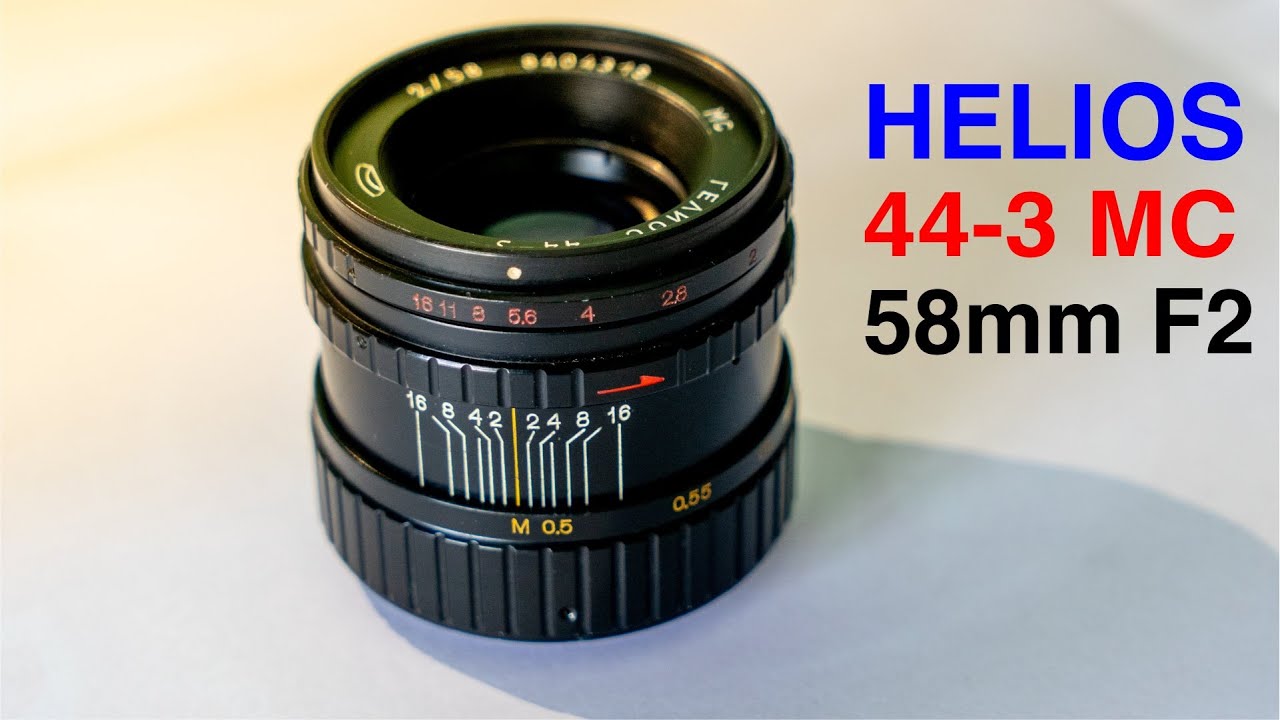 HELIOS 44-3 MC 58mm F2 VIDEO TEST #EPS1 - YouTube
