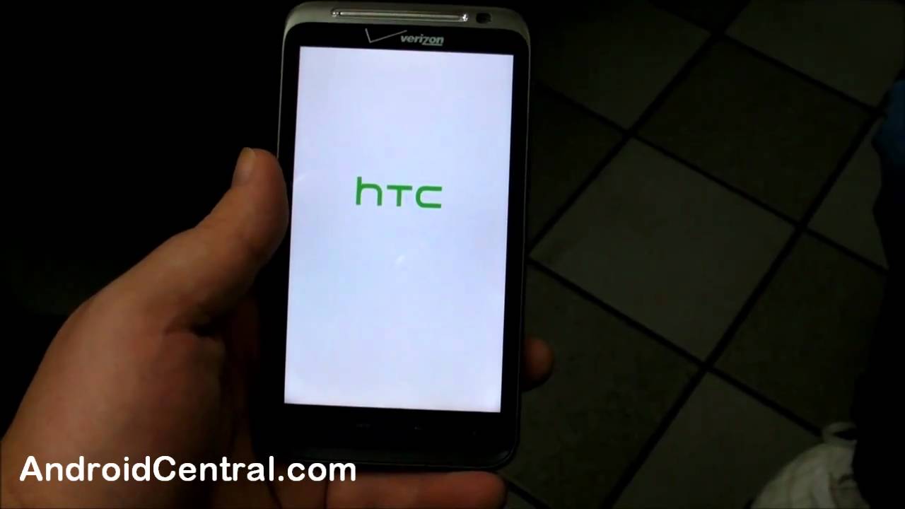 HTC Thunderbolt boot animation - YouTube