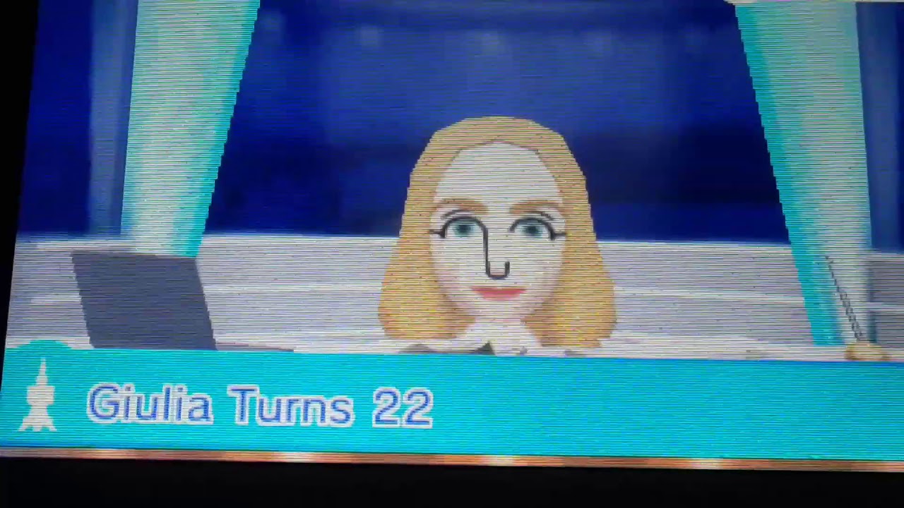 Tomodachi Life - Mii News - Giulia Turns 22 - YouTube