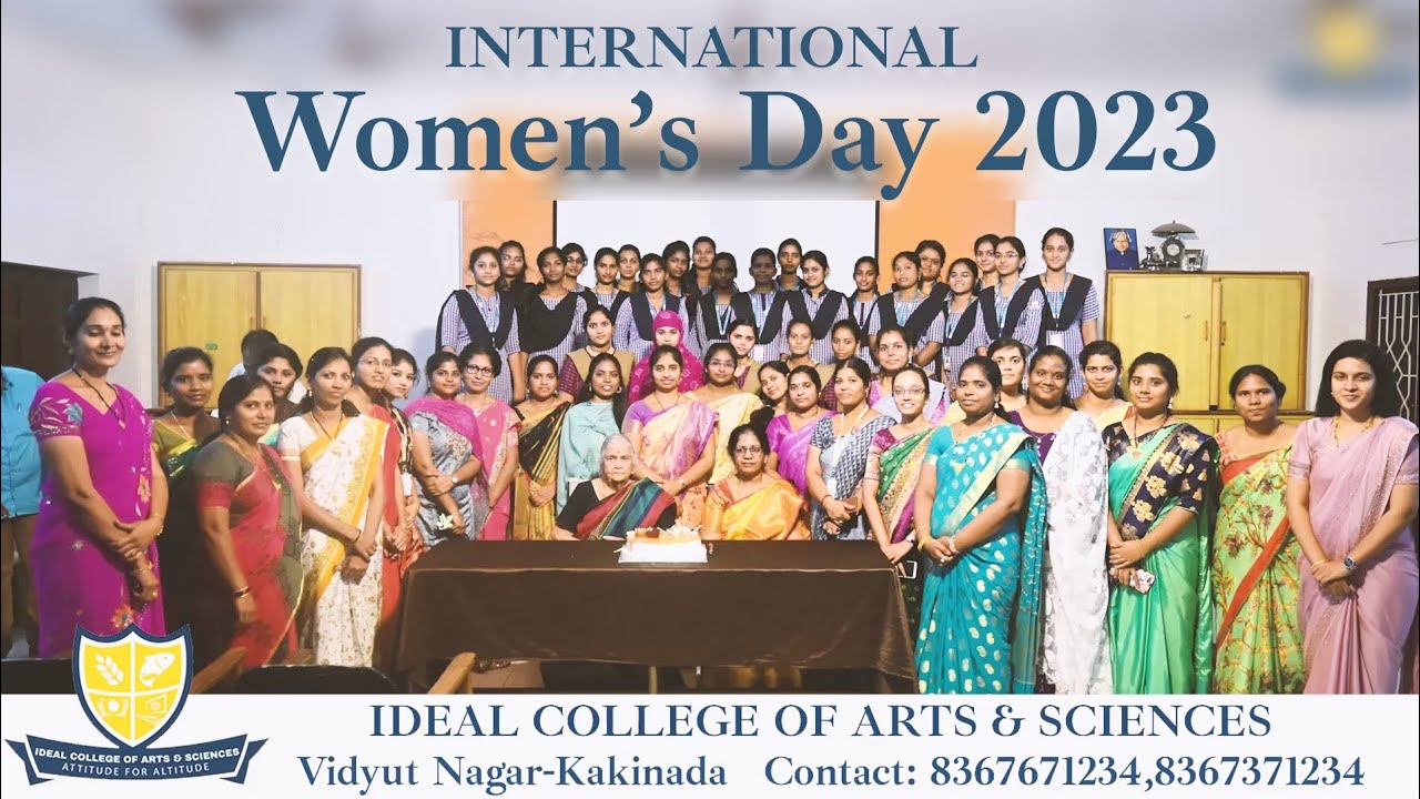 International Womens Day Celebrations-Ideal Degree College Kakinada ...