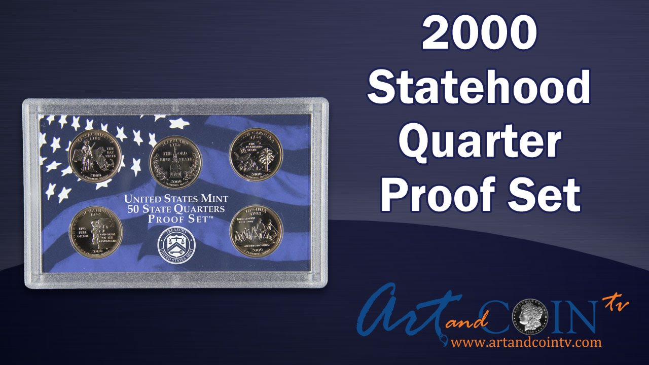 2000 US State Quarter Proof Set at Art and Coin TV - YouTube