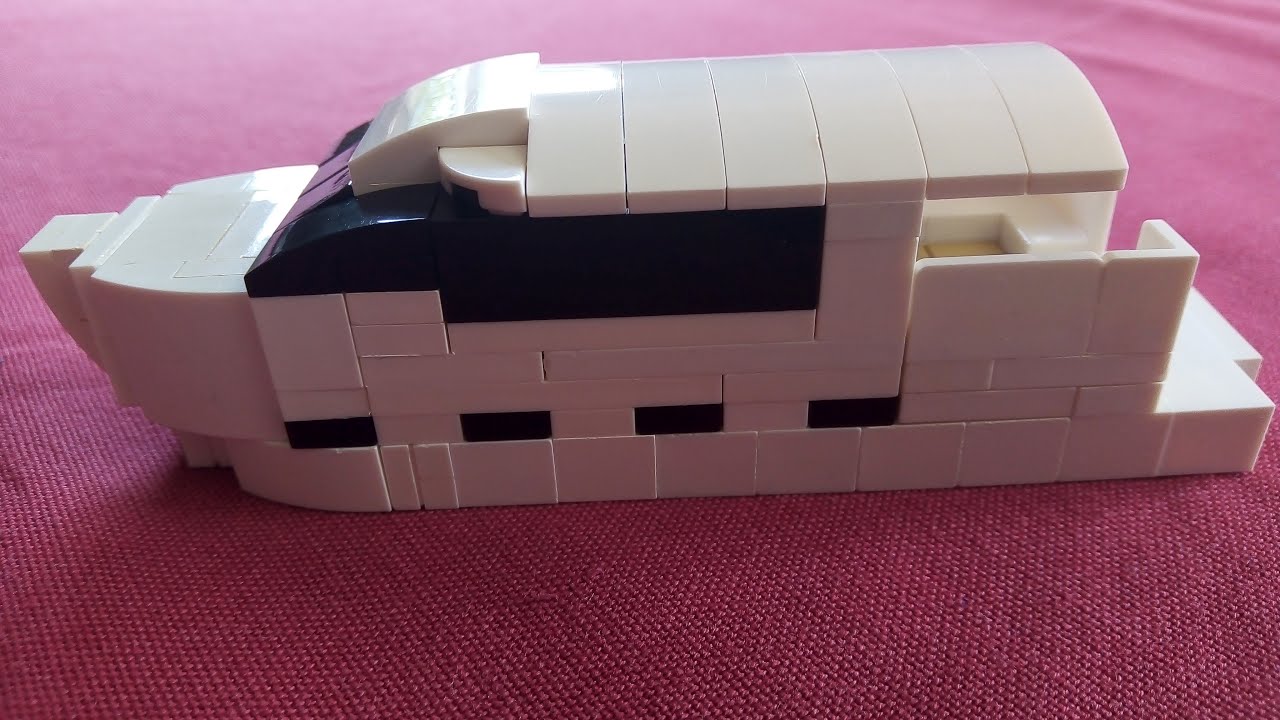 Micro Scale Lego Yacht Moc Build Tutorial - YouTube