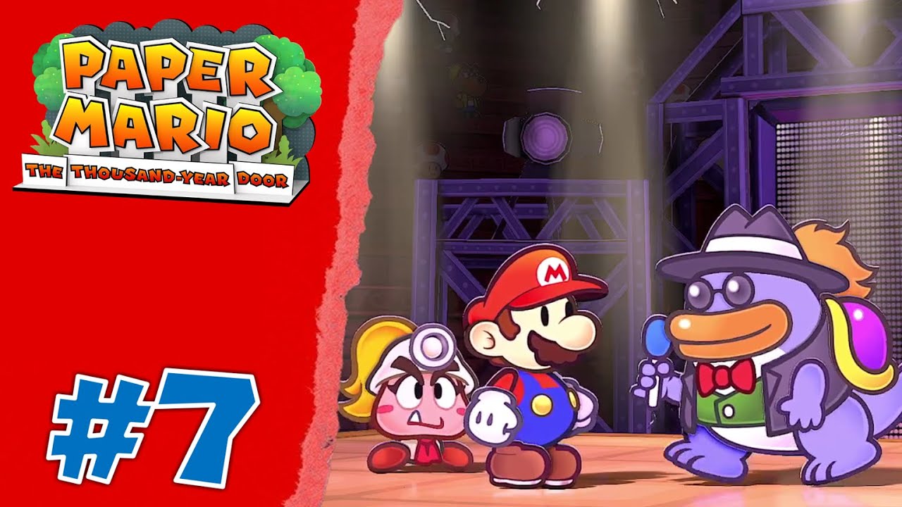 Paper Mario: The Thousand-Year Door Remake #7 | Entering the Glitz Pit ...