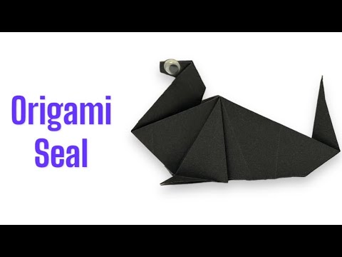 Origami Seal 🦭 - YouTube