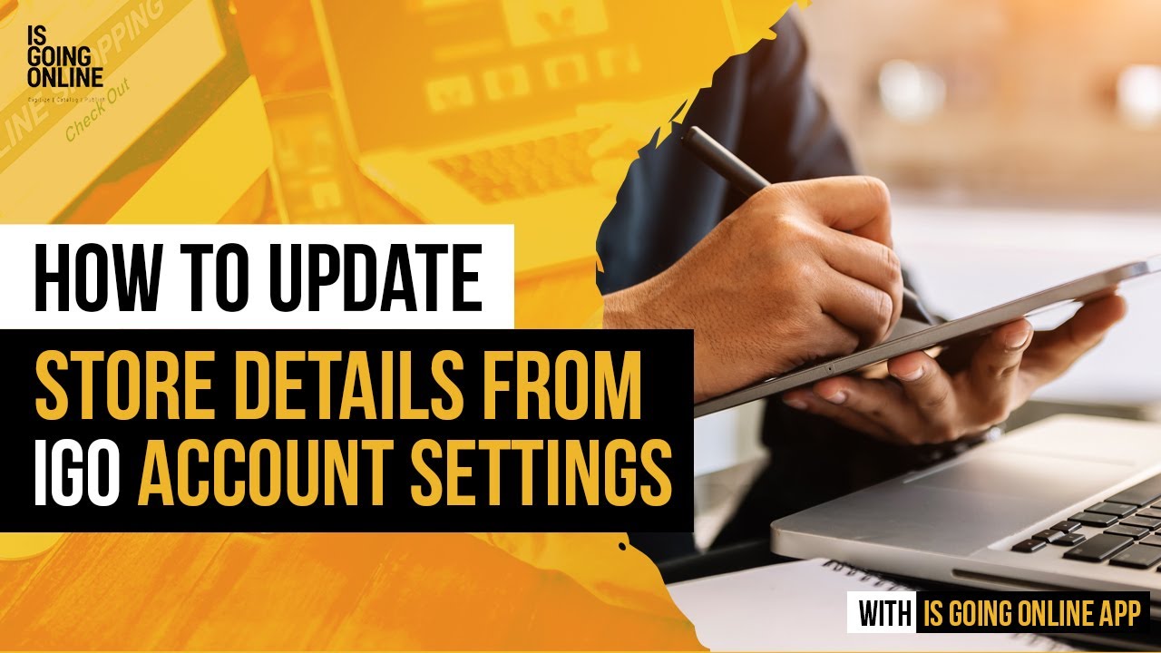How to Update your Account settings in the IGO portal - YouTube