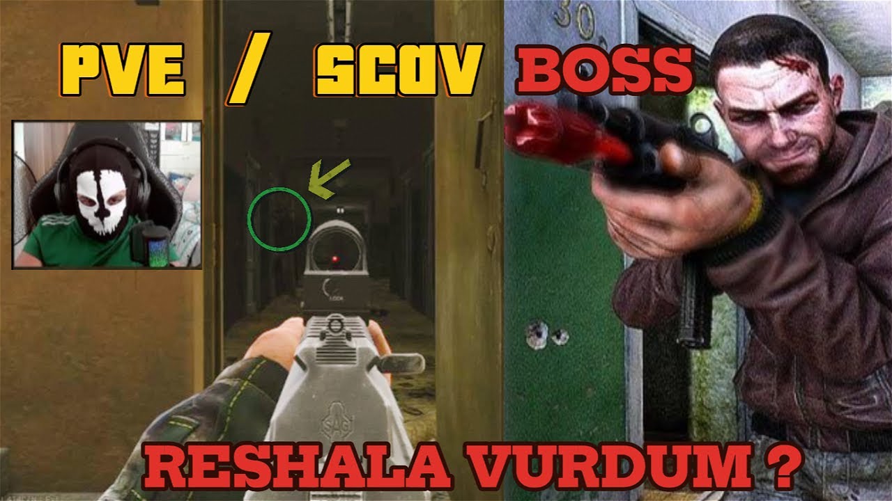 Tarkov PVE Scav oynarken Reshala BOSS Vurdum Custom - YouTube