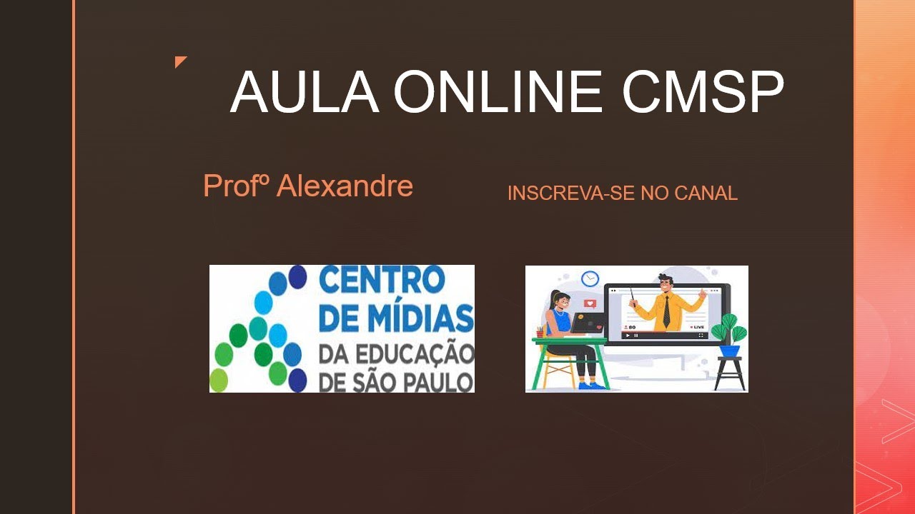 Aula OnIine CMSP - TUTORIAL - YouTube