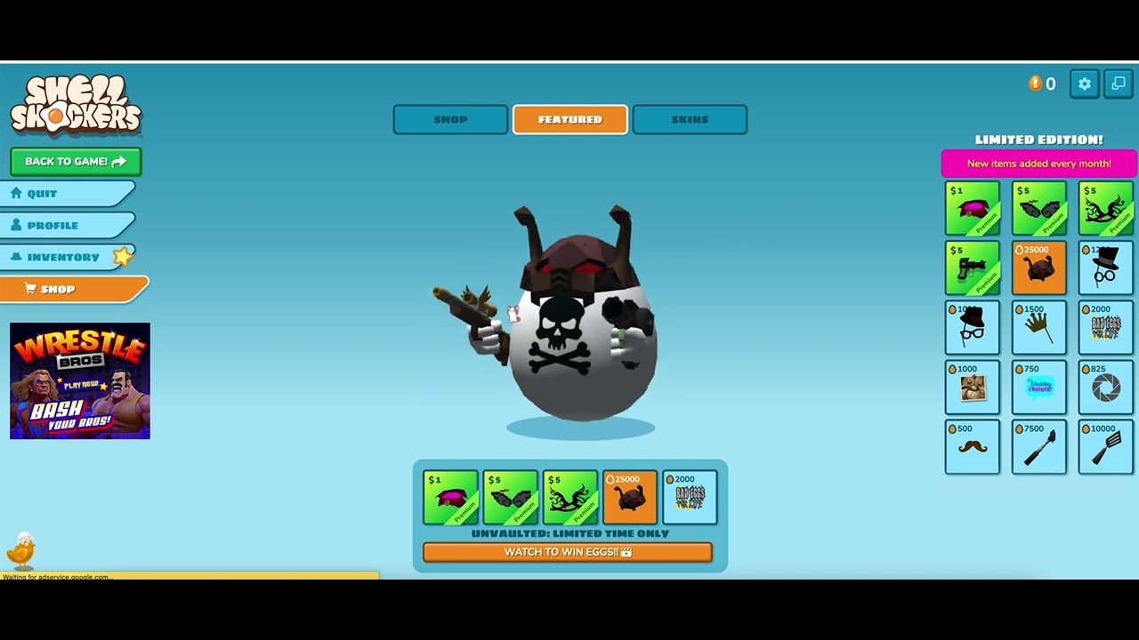 NEW UPDATE????? | Shell shocker - YouTube