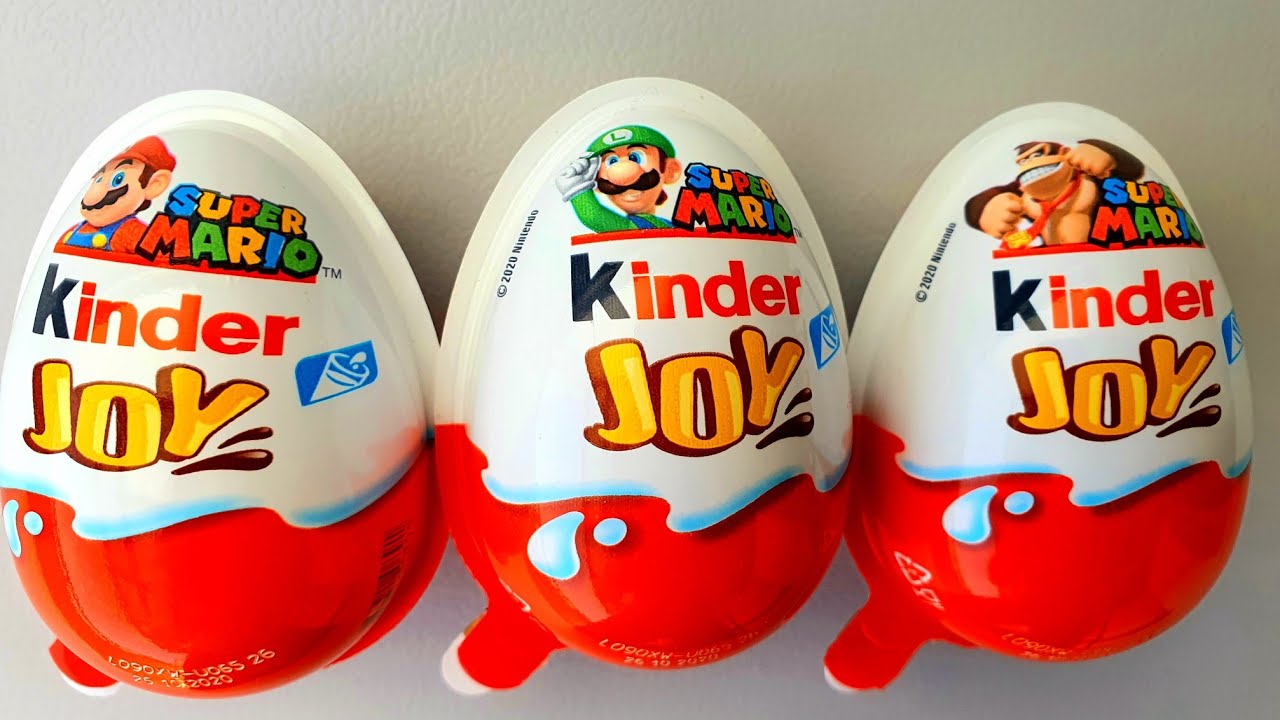 SUPER MARIO 😊KINDER JOY😊 - YouTube