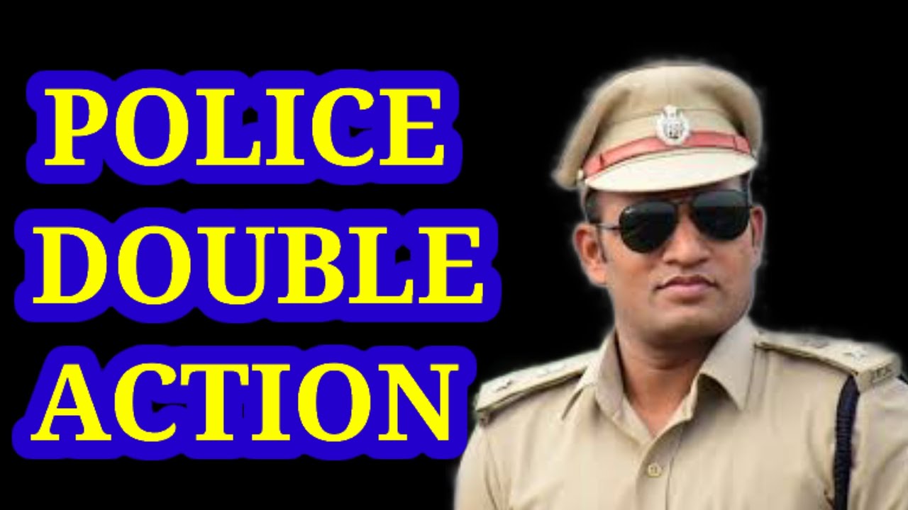 HUBLI !! POLICE COMMISSIONER DOUBLE ACTION - YouTube