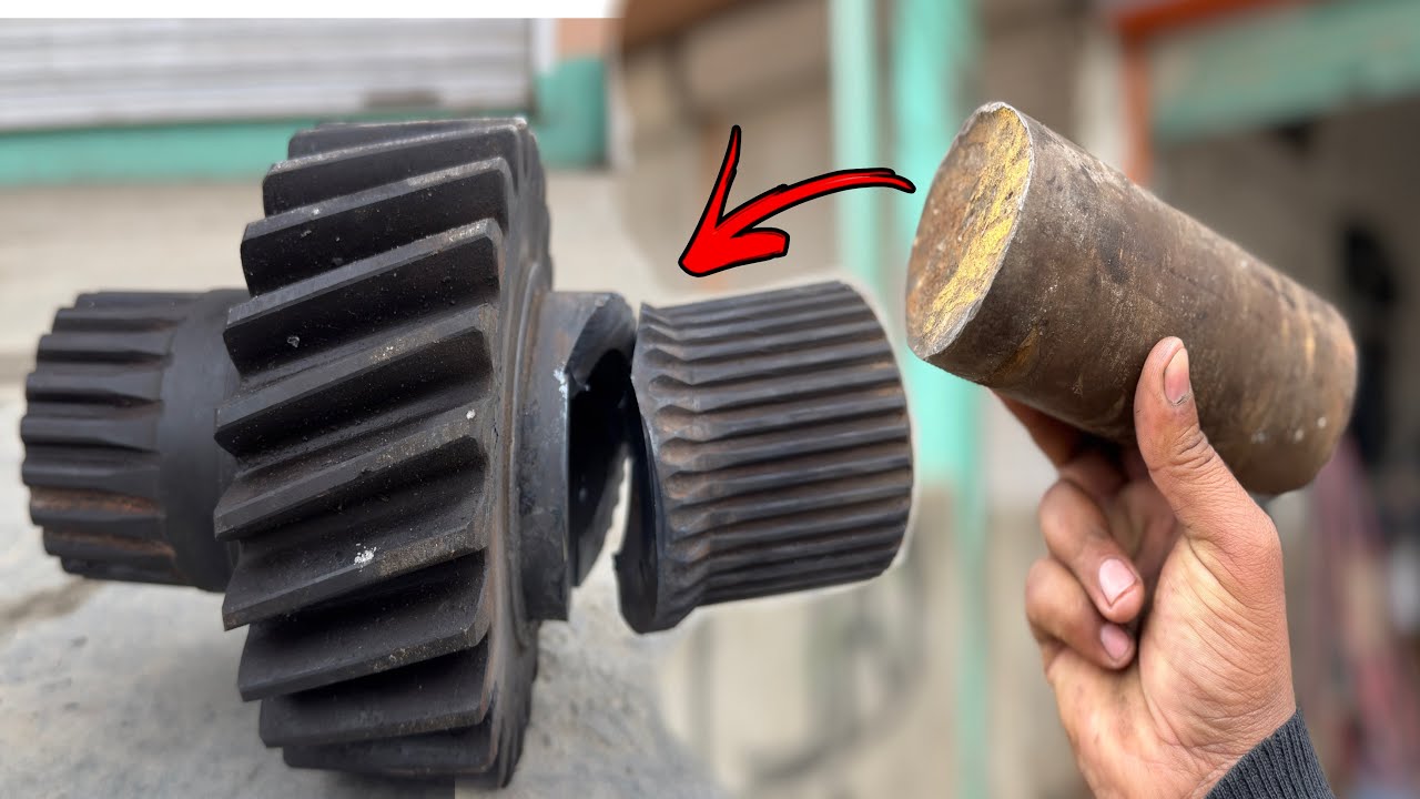 A procedure for repairing broken differential gear parts, Direct supply ...