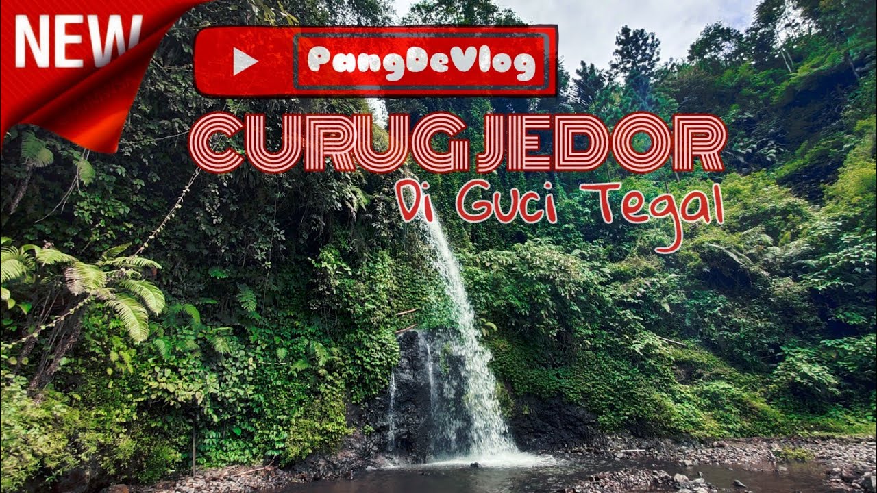 Curug Jedor | wisata pemandian air panas guci tegal | - YouTube