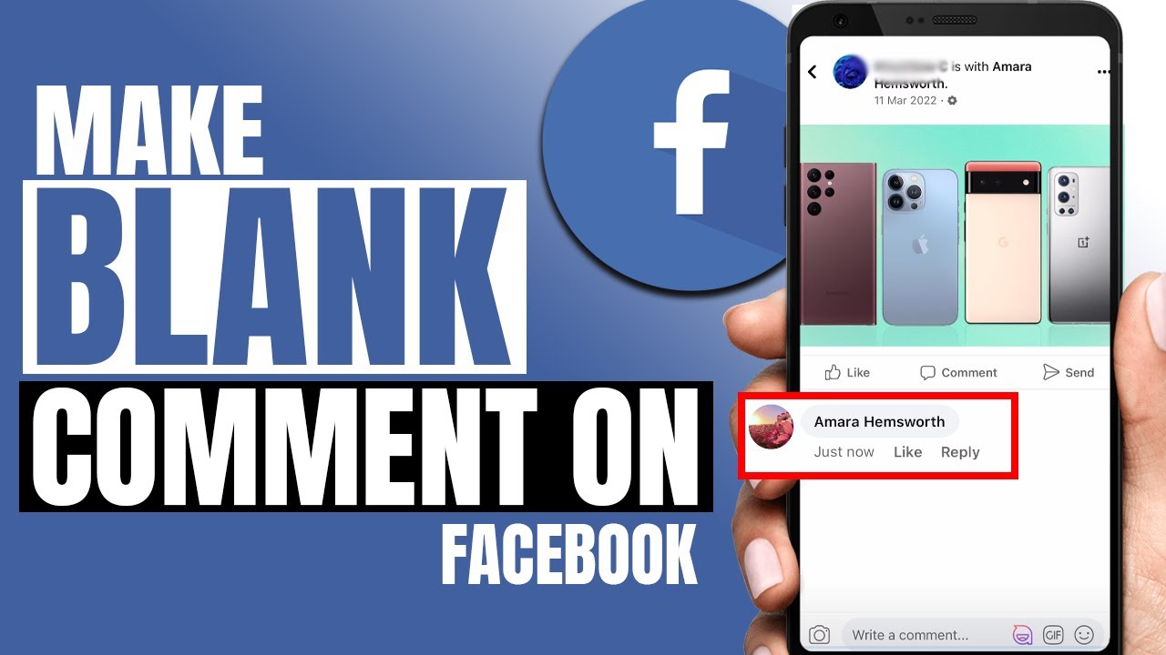 How to do GHOST Comments on Facebook 2023?? Make (INVISIBLE) Blank ...