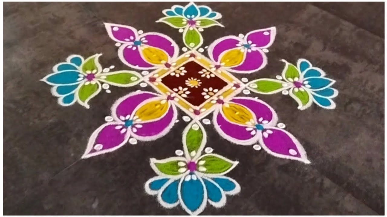 Margazhi Matham Special Rangoli Design 2025 / New / Sashti Pooja ...