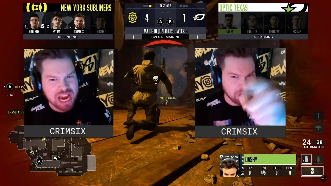Crimsix GUNS Optic and let's them know - YouTube