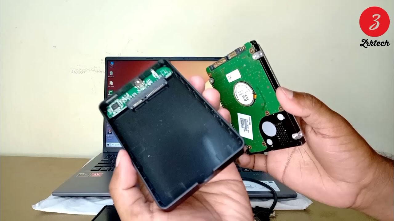 How to Connect Hard Disk to Laptop || Hard Disc ko Laptop se Kaise ...