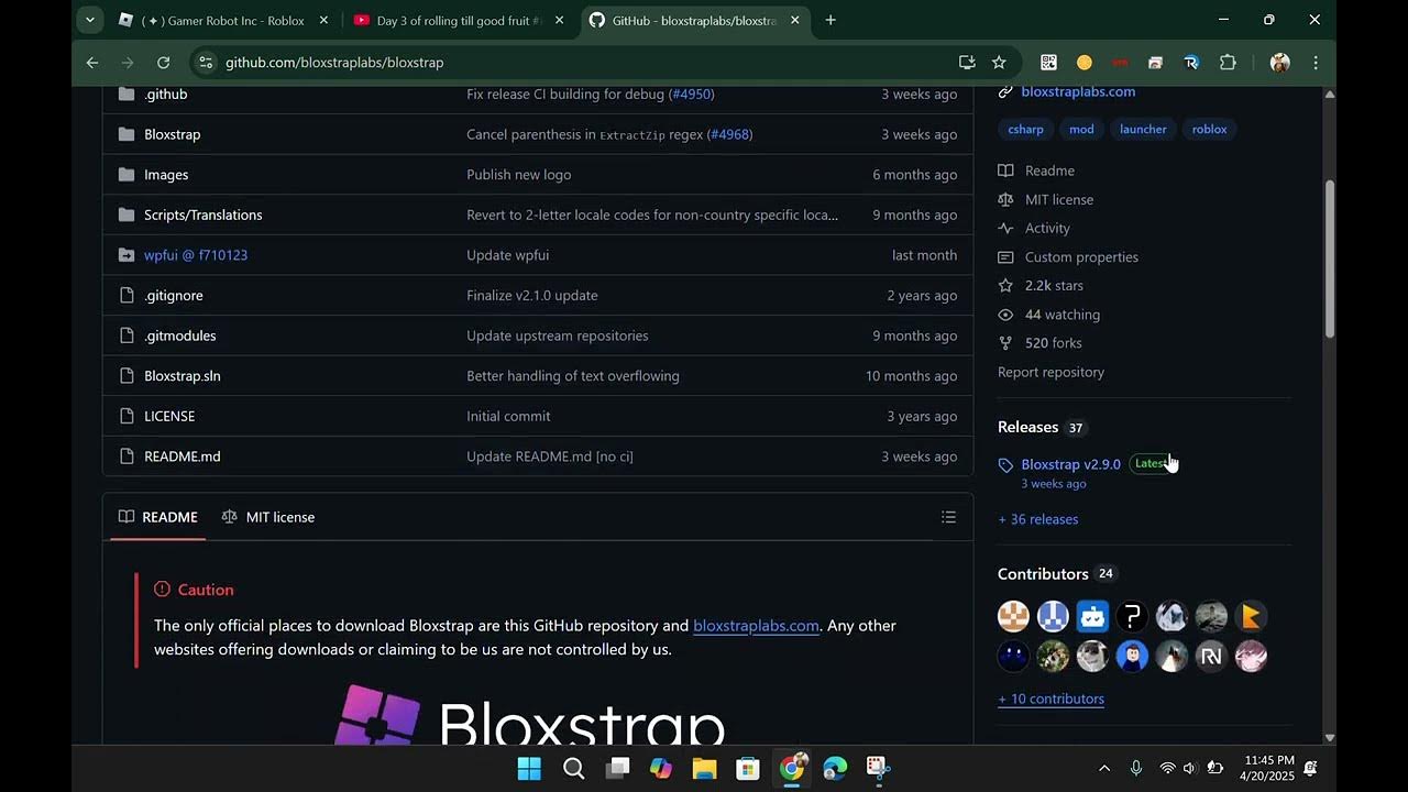 How to download Bloxstrap(Tutorial) - YouTube