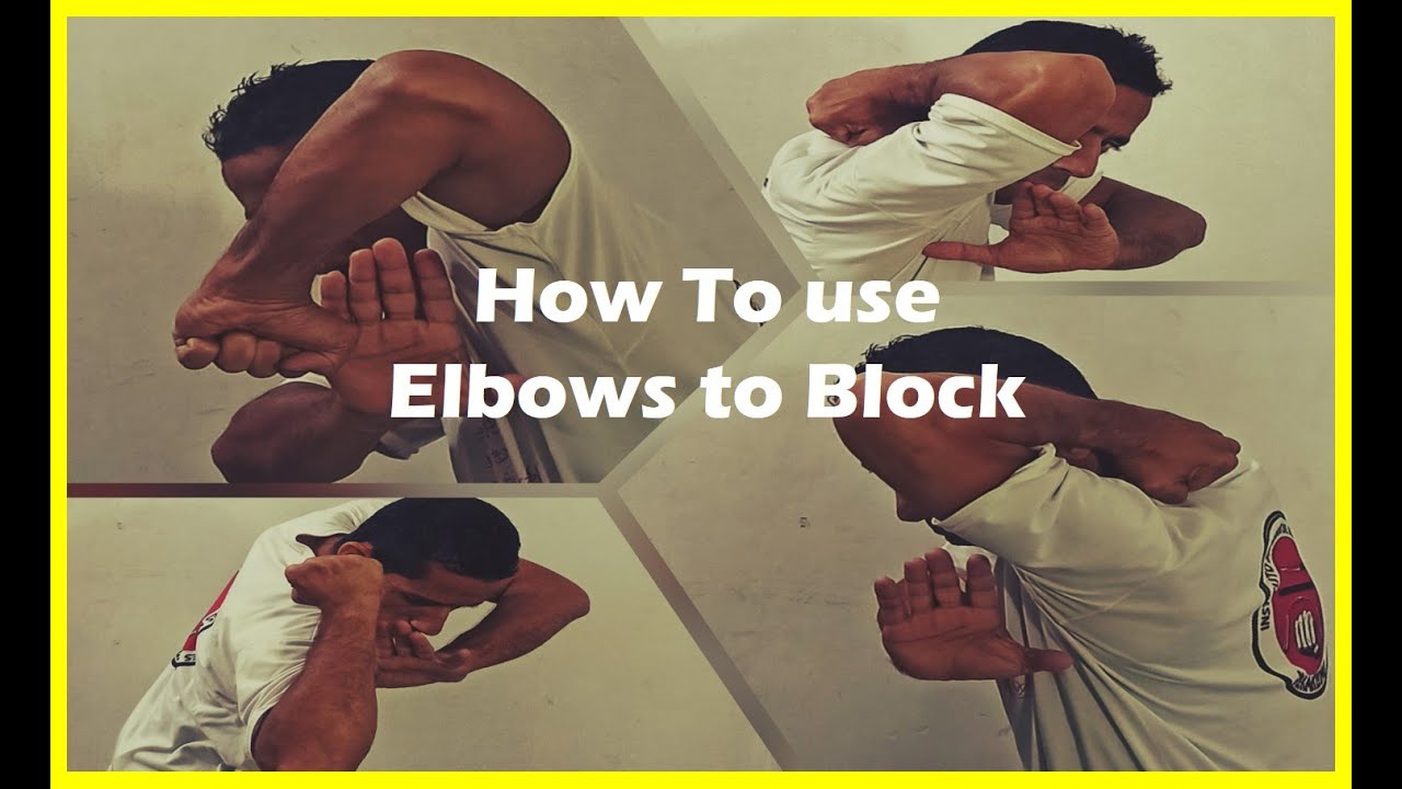 optimize your defense by using elbows to block - Self Defense - YouTube