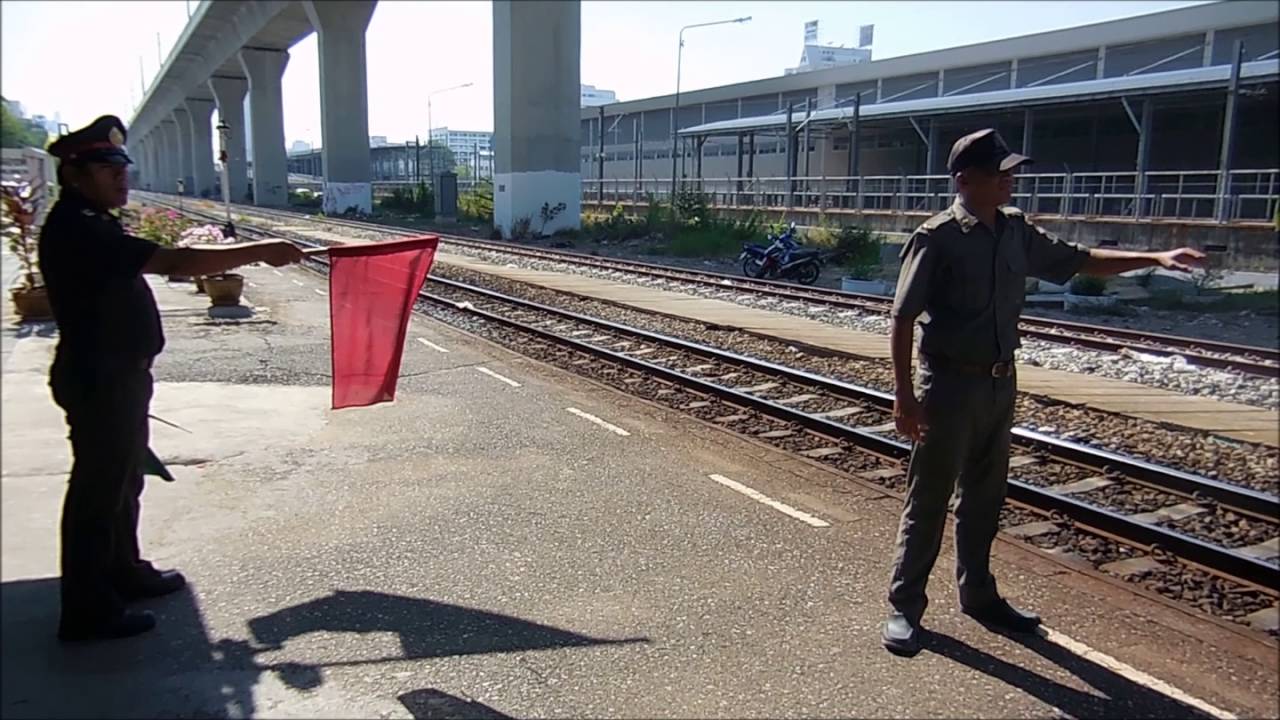 Khlongtan station Token block instrument of State Railway of Thailand ...