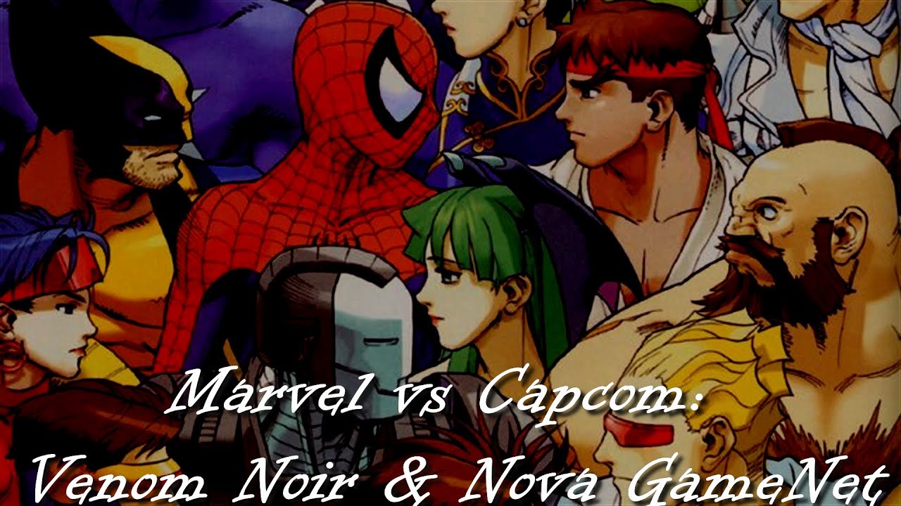 Marvel vs Capcom: Venom Noir & Nova GameNet - YouTube