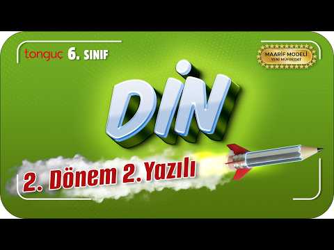 6.Sınıf Din 2. Dönem 2.Yazılıya Hazırlık 📑 #6DIN2D2Y #2026