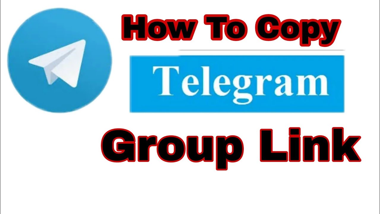 How To Copy Telegram Group Link - YouTube