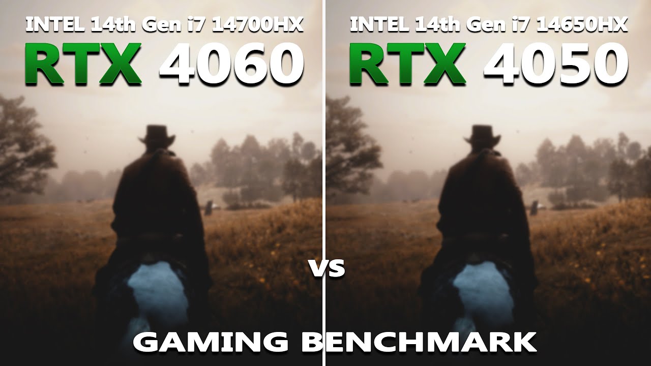 LAPTOP RTX 4050 vs RTX 4060 Gaming Benchmark Test | Tested in 10 Games ...
