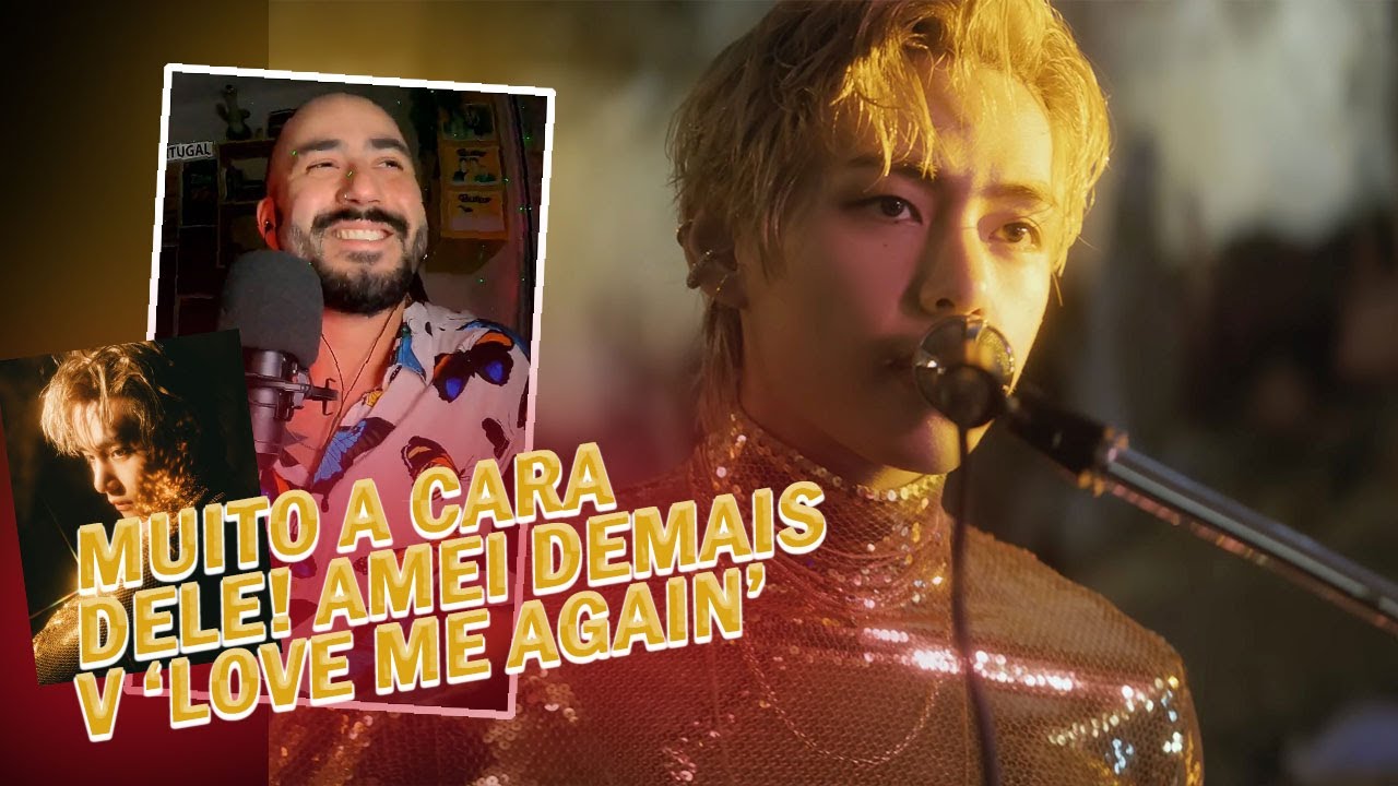 V 'Love Me Again' Official MV | Reagindo pela primeira vez - YouTube