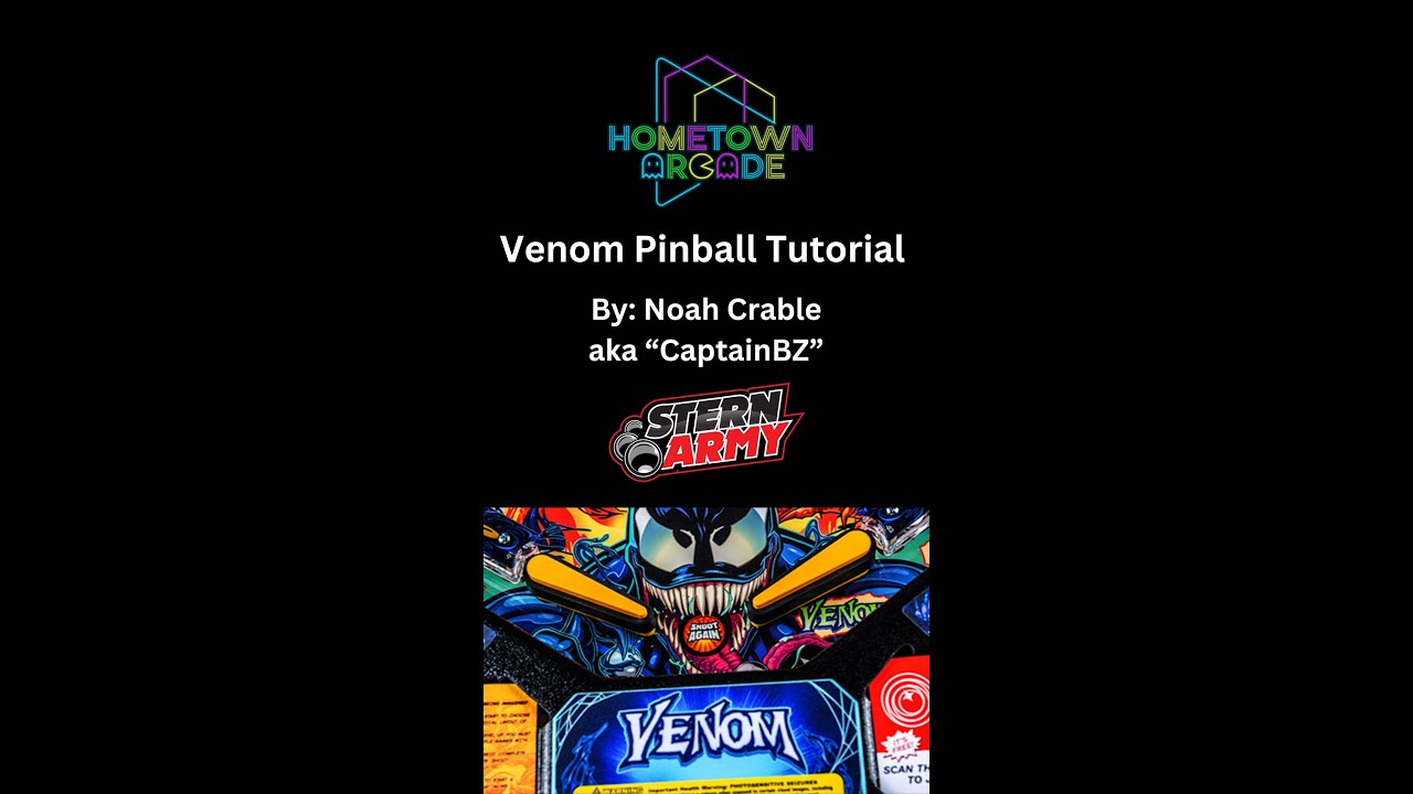 Venom Pinball Tutorial at Hometown Arcade - YouTube