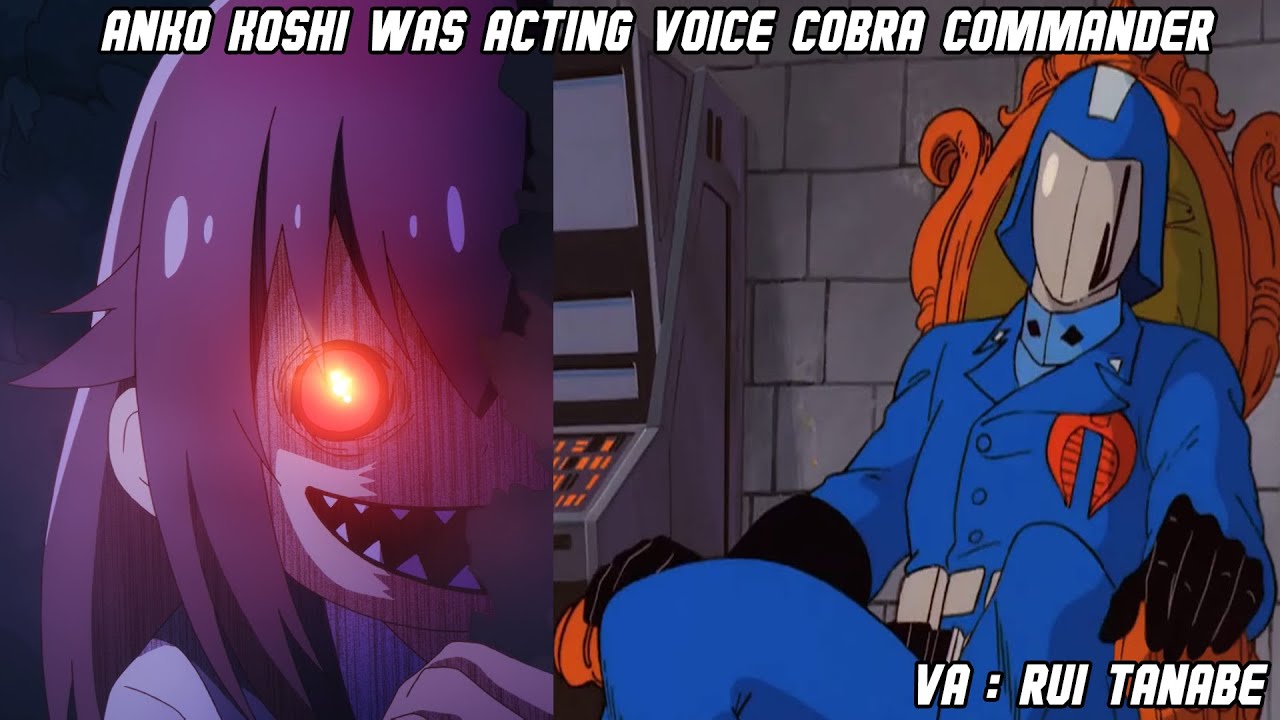 Anko Koshi Was Acting Voice Cobra Commander - YouTube