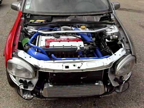 Opel corsa C20LET - YouTube
