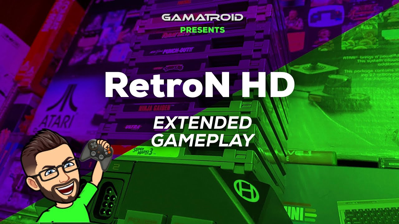 RetroN 1 HD console (NES) extended gameplay - YouTube
