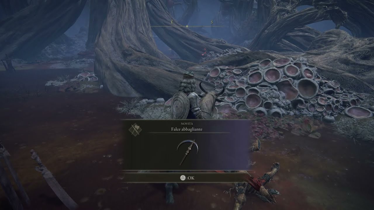 ELDEN RING Drop Halo Scythe from Cleanrot Knight location guide - YouTube