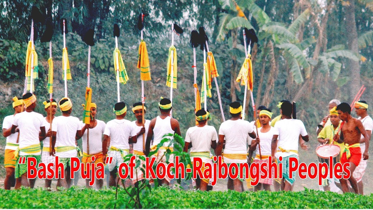 Koch Rajbongshi “Bash Puja” || Rules of Bash Puja || Bamboo Dance - YouTube