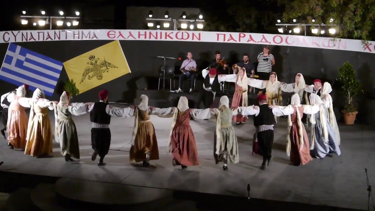 SAMOS -- Χοροί από τη Σάμο "Ικαριώτικος"......Dance "Ikariotikos ...