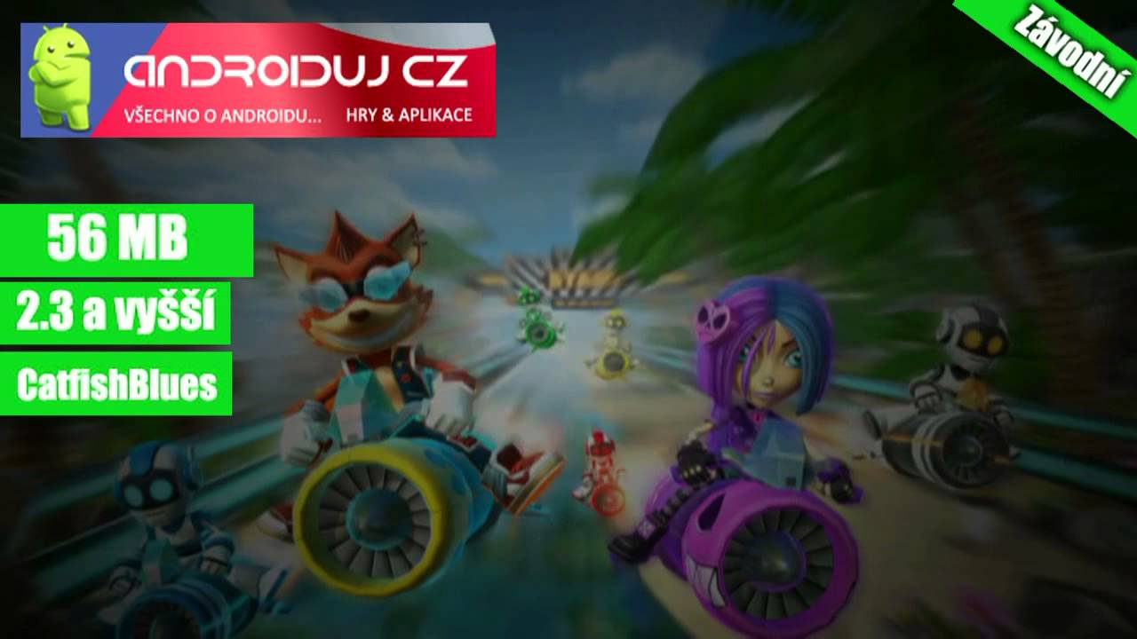 Android hra - Rocker Racer - YouTube