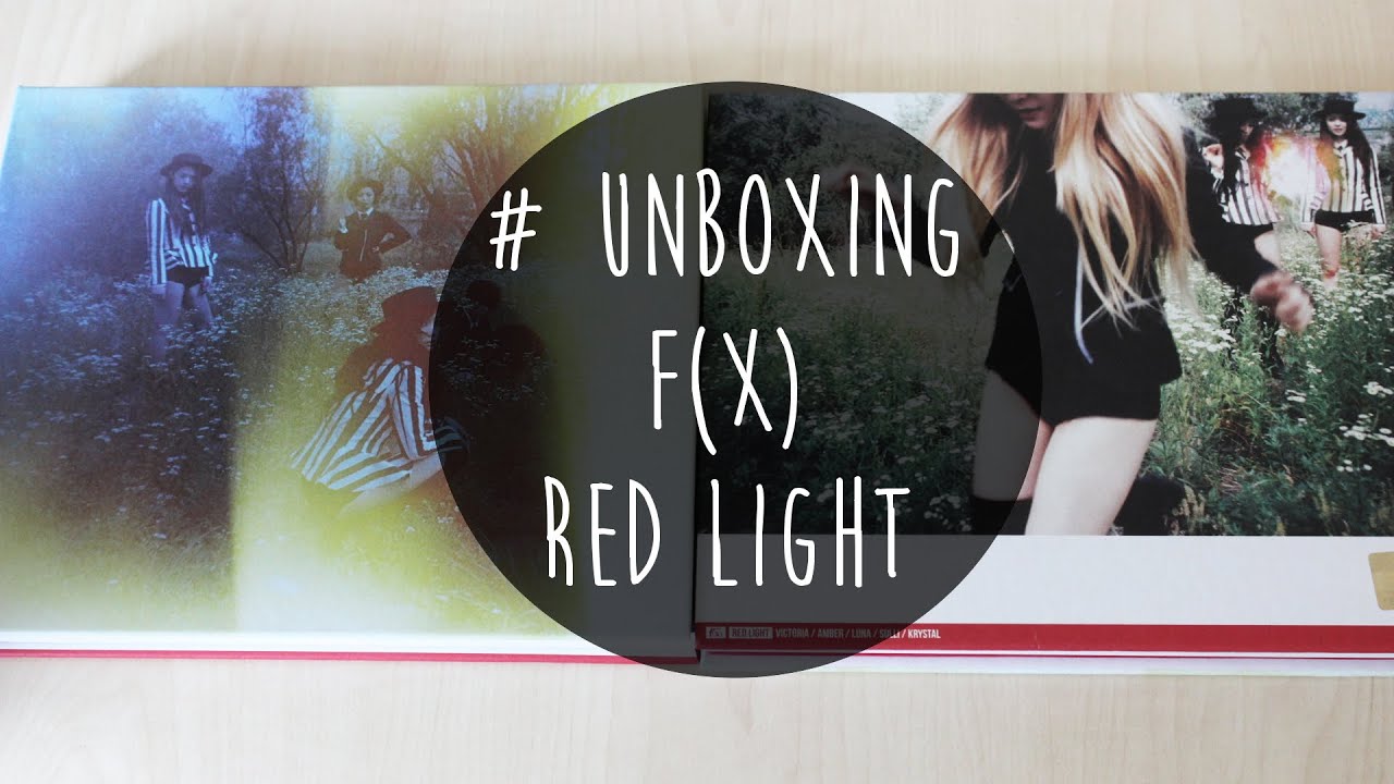 [Unboxing] F(x) Red Light Album Sleepy Cats Version - YouTube