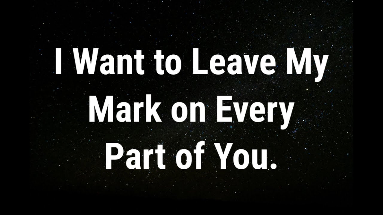 💌 I want to leave my mark... current thoughts and feelings - YouTube